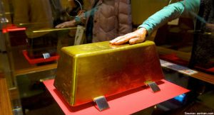 The largest gold bar in the world