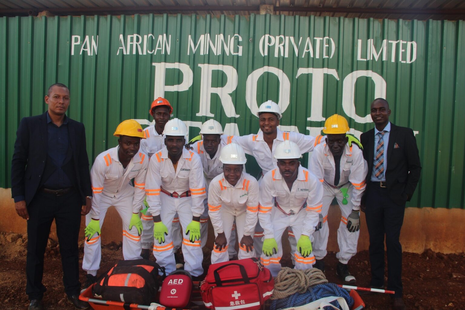 MRAZ Commissions Pan African Mines Rescue Team